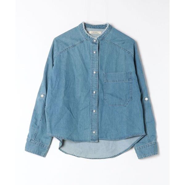 『セール実施中』参考価格：15，180円発売時期：2019年08月コンディション：C（やや使用感あり）使用感があり、やや気になる傷や汚れがあるアイテム全体的：色あせ参考商品名：【BLANC basque】ダンガリーデニムシャツ参考品番：52...