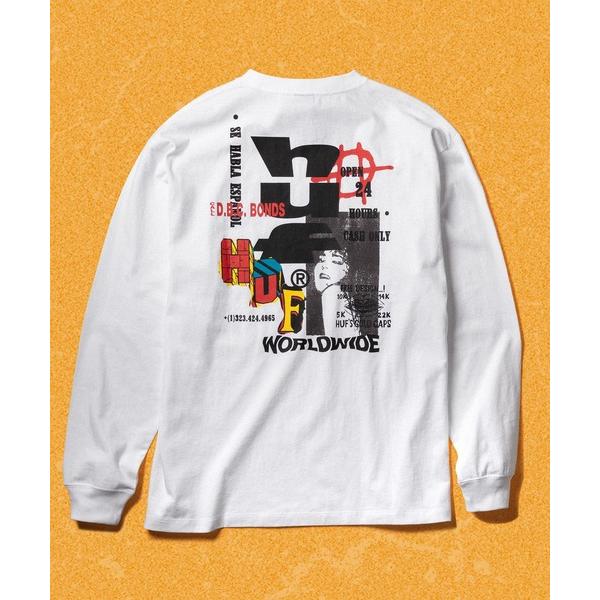 『セール実施中』参考価格：8，580円発売時期：2024年09月コンディション：C（やや使用感あり）使用感があり、やや気になる傷や汚れがあるアイテム首周り：汚れ袖口：汚れ参考商品名：CUT AND PASTE LS TEE  /  HUF ...