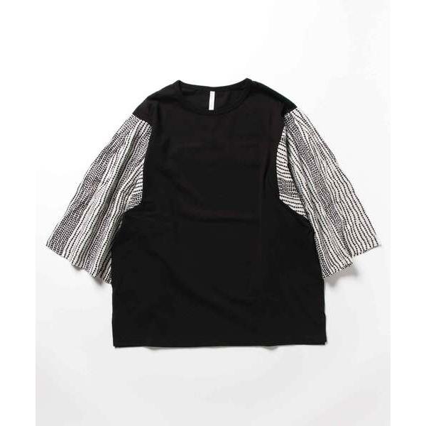 『セール実施中』参考価格：9，790円発売時期：2023年08月コンディション：A（使用感なし）数回使用した程度で使用感が感じられないアイテム参考商品名：ボリュームスリーブTシャツ参考品番：32223F【商品に関する注意事項】・こちらの商品...