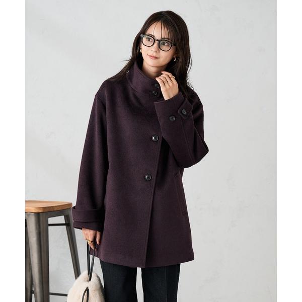 参考価格：18，689円発売時期：2025年09月コンディション：B（目立つ使用感なし）使用感が少ない、または気にならないアイテム襟周り・袖口：毛玉、汚れすそ周り：毛玉参考商品名：スタンドカラーミディコート参考品番：K2UAD-05169【...