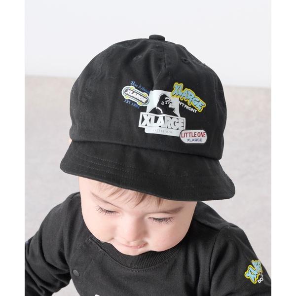 『セール実施中』ZOZO問い合わせ番号:103470121ショップ:X-girl Stages，エックスガール ステージスブランド:XLARGE KIDS，エクストララージキッズ商品名:ロゴワッペン風プリント OGベビーキャップカテゴリ:帽...