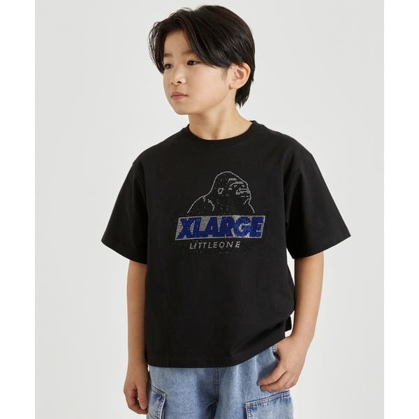 ZOZO問い合わせ番号:103470128ショップ:X-girl Stages，エックスガール ステージスブランド:XLARGE KIDS，エクストララージキッズ商品名:ラインストーンOG 半袖Tシャツカテゴリ:トップス>Tシャツ/カ...