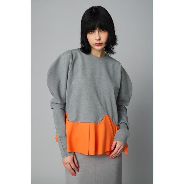 『セール実施中』参考価格：13，200円発売時期：2025年01月コンディション：A（使用感なし）数回使用した程度で使用感が感じられないアイテム参考商品名：Ponte peplam tops　　ポンチペプラムトップス参考品番：530ISM8...