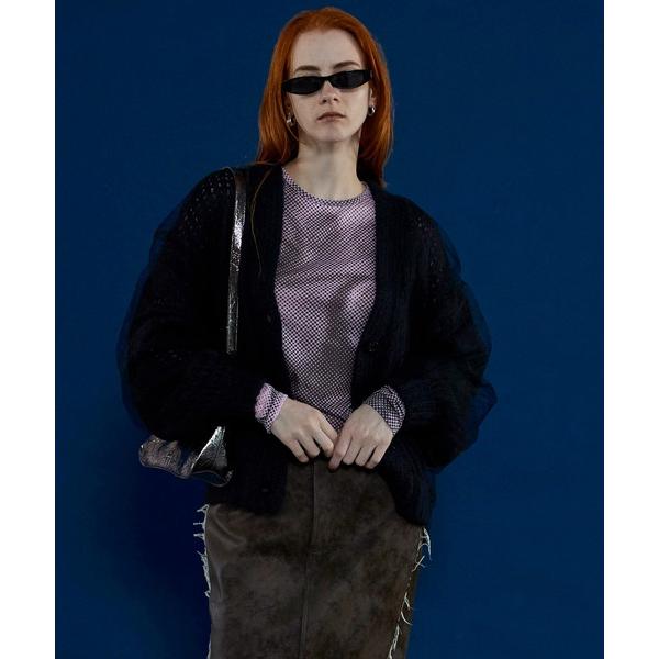 参考価格：17，930円発売時期：2024年09月コンディション：B（目立つ使用感なし）使用感が少ない、または気にならないアイテム首周り：汚れすそ周り：ほつれ参考商品名：Tulle Layered Low Gauge Reversible ...