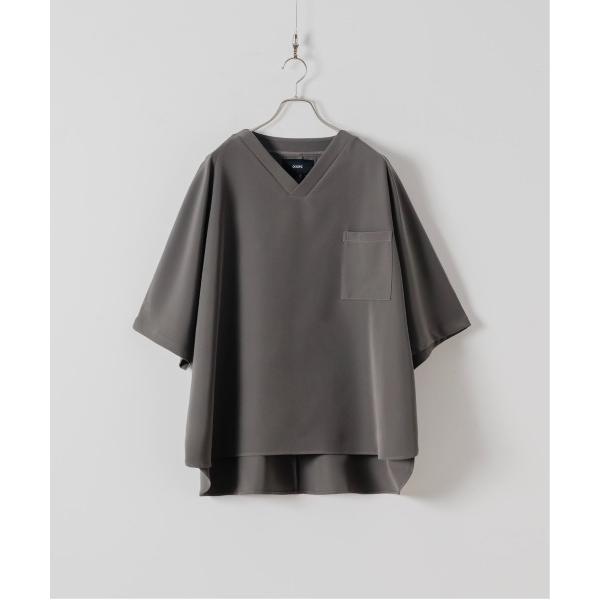 参考価格：5，940円発売時期：2024年07月コンディション：B（目立つ使用感なし）使用感が少ない、または気にならないアイテム全体的：色あせ参考商品名：Dolman Pullover Harf Sleeve Tee -  ドルマンプルオー...