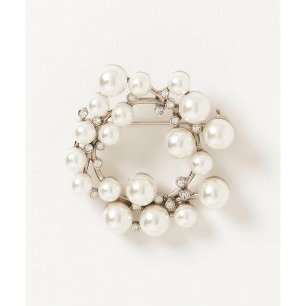 『セール実施中』参考価格：7，700円発売時期：2023年01月コンディション：A（使用感なし）数回使用した程度で使用感が感じられないアイテム付属品：保存袋参考商品名：◆【セレモニー】フェイクパールブローチ参考品番：153-06425-20...