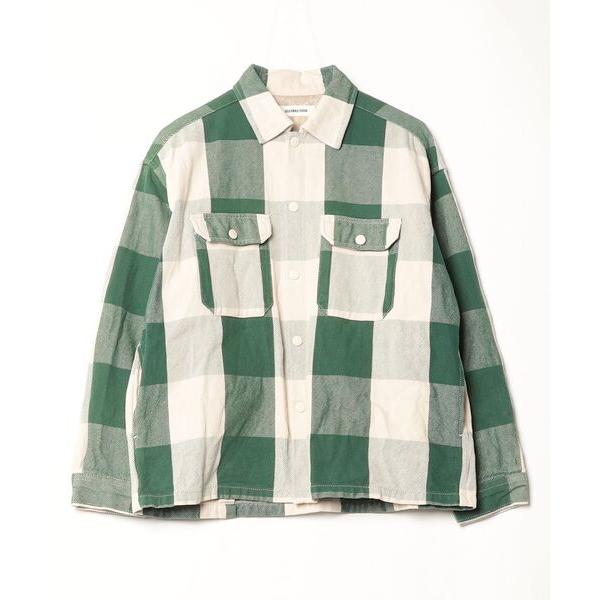 『セール実施中』参考価格：16，500円発売時期：2021年09月コンディション：A（使用感なし）数回使用した程度で使用感が感じられないアイテム参考商品名：＜monkey time＞ BLOCK CHECK CROPPED CPO/シャツ参...