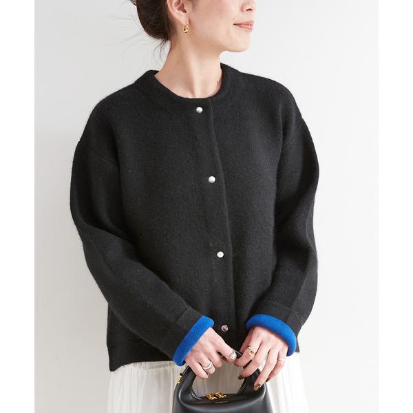 『セール実施中』参考価格：9，900円発売時期：2024年10月コンディション：B（目立つ使用感なし）使用感が少ない、または気にならないアイテム全体的：毛玉参考商品名：《追加》2層スムース編みニットブルゾン参考品番：240807006011...