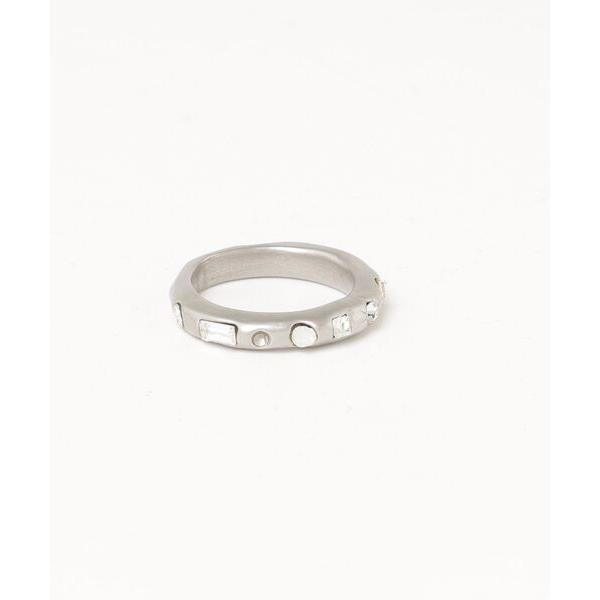 参考価格：4，950円発売時期：2023年07月コンディション：D（傷・汚れあり）傷や汚れがあるが使用には問題ないアイテム装飾部分：欠損参考商品名：【HOT】Tiny Stone Embed Ring参考品番：WH76343641ZOZO問...