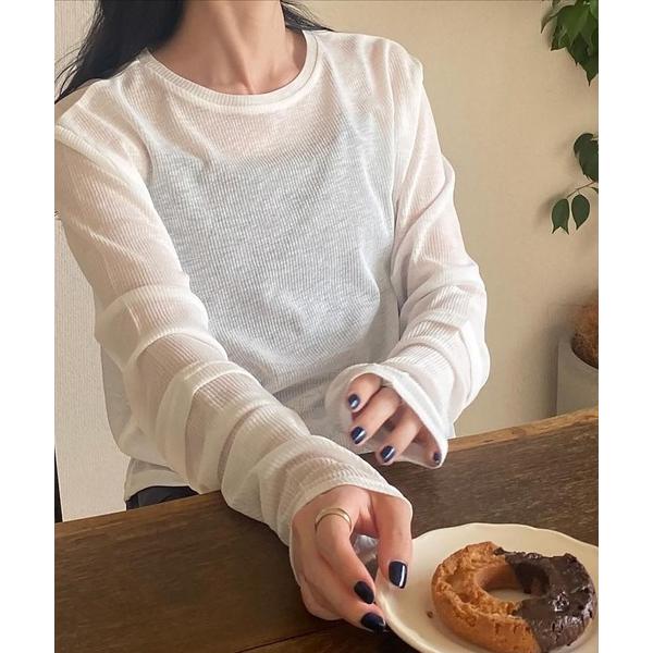 『セール実施中』参考価格：5，500円発売時期：2024年03月コンディション：A（使用感なし）数回使用した程度で使用感が感じられないアイテム参考商品名：袖切り替えシアーカットソー参考品番：2024-A-ELM04140【商品に関する注意事...