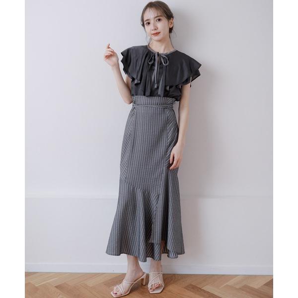 参考価格：14，850円発売時期：2022年04月コンディション：A（使用感なし）数回使用した程度で使用感が感じられないアイテム参考商品名：ストライプアシメヘムマーメイドスカート参考品番：002623500090【商品に関する注意事項】・こ...