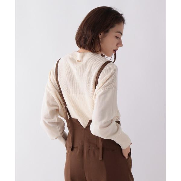 『セール実施中』参考価格：18，700円発売時期：2022年09月コンディション：C（やや使用感あり）使用感があり、やや気になる傷や汚れがあるアイテム全体的：汚れ、毛玉、ほつれ参考商品名：【MICA＆DEAL】バックニットプルオーバー参考品...