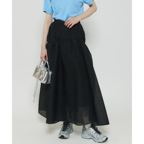 参考価格：25，300円発売時期：2024年04月コンディション：A（使用感なし）数回使用した程度で使用感が感じられないアイテム参考商品名：Sheer Jacquard Voluminous Skirt/シアージャガードボリュームスカート【...