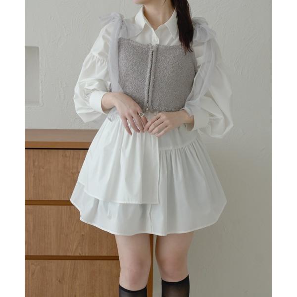 参考価格：4，995円発売時期：2023年09月コンディション：C（やや使用感あり）使用感があり、やや気になる傷や汚れがあるアイテム全体的：汚れ、ほつれ内側・脇：毛玉参考商品名：アシメティアードチュニック／WEB/EC限定商品参考品番：98...