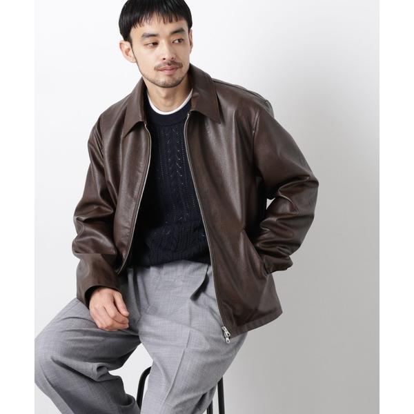 『タイムセール実施中』ZOZO問い合わせ番号:103506066ショップ:NANO universe，ナノユニバースブランド:NANO universe，ナノユニバース商品名:フェイクレザー「WARP PRINT」ライニングカテゴリ:ジャケ...