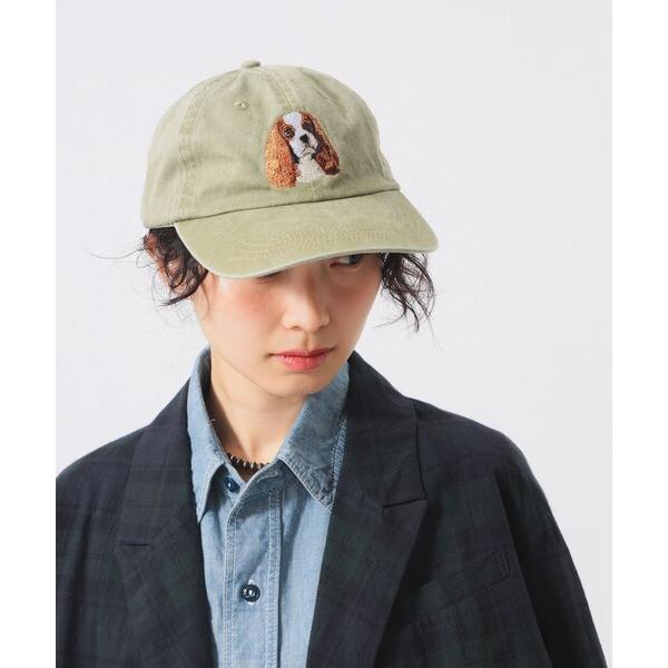 ZOZO問い合わせ番号:103506225ショップ:BEAMS WOMEN，ビームスウィメンブランド:BEAMS BOY，ビームスボーイ商品名:Superior Stitch Embroidery / DOG 刺繍 CAPカテゴリ:帽子&g...