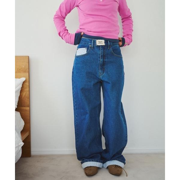 ZOZO問い合わせ番号:103506721ショップ:common gull products.，コモンガルプロダクツブランド:common gull products.，コモンガルプロダクツ商品名:リズミカルなデニムカテゴリ:パンツ>...