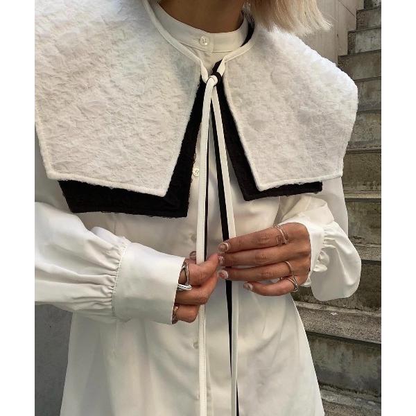 ZOZO問い合わせ番号:103507009ショップ:VIBGYOR，ヴィブジョーブランド:ENCLOSURE，エンクロージャー，VIBGYOR，ヴィブジョー商品名:【ENCLOSURE】Reversible 2way collarカテゴリ:...