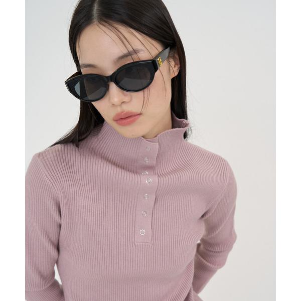 『タイムセール実施中』ZOZO問い合わせ番号:103507260ショップ:Avenue，アヴェニューブランド:NUJOH，ヌゾ商品名:Rib Button High Neck Top / リブボタンハイネックトップカテゴリ:トップス>...