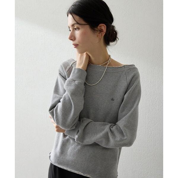 ZOZO問い合わせ番号:103507286ショップ:Whim Gazette，ウィムガゼットブランド:Whim Gazette，ウィムガゼット商品名:オフショル刺繍プルオーバーカテゴリ:トップス>スウェットブランド品番:WGZ1061...