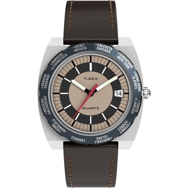 ZOZO問い合わせ番号:103507967ショップ:Uwith，ユーウィズブランド:TIMEX，タイメックス商品名:TIMEX/タイメックス Q Timex 1972 World Time 腕時計 TX-TW2Y31300 メンズカテゴリ:...