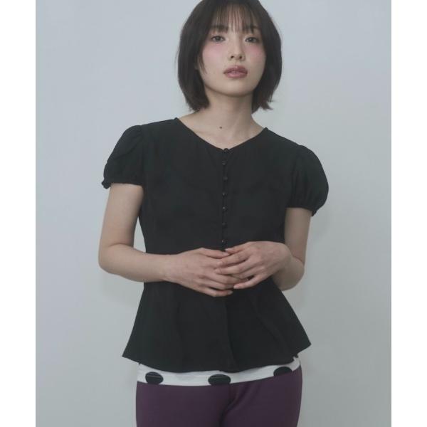 ZOZO問い合わせ番号:103508077ショップ:IF Div.，アイエフディビジョンブランド:FEKETE，フェケテ商品名:puff sleeve button blouse / パフスリーブボタンブラウスカテゴリ:トップス>シャ...