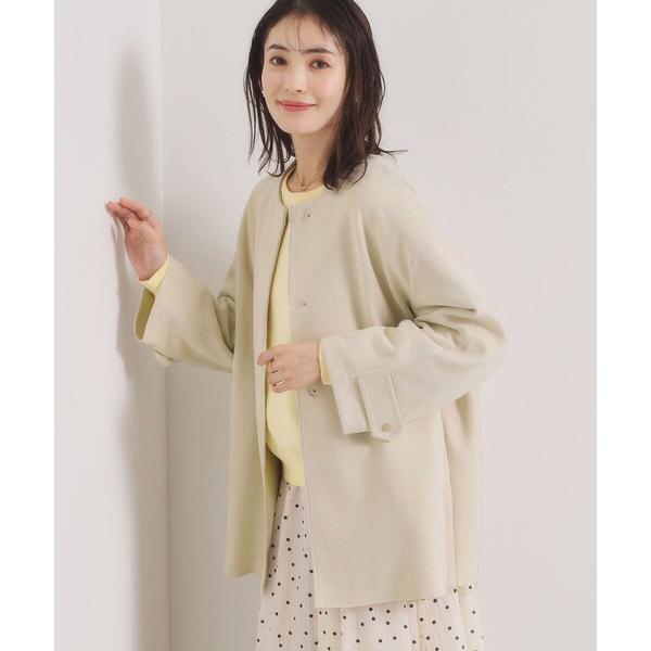 ZOZO問い合わせ番号:103508112ショップ:WORLD ONLINE STORE SELECT，ワールドオンラインストアセレクトブランド:ITS'DEMO，イッツデモ商品名:カットスエードコートカテゴリ:ジャケット/アウター>...