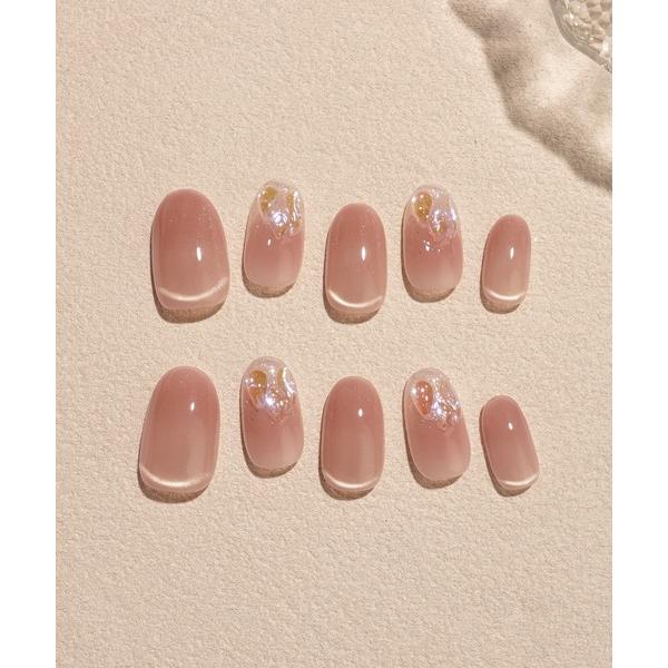 ※このアイテムは返品・交換対象外商品です。コスメ商品ZOZO問い合わせ番号:103508269ショップ:Anail，エーネイルブランド:Anail，エーネイル商品名:水光ネイルピンクマグネットオーロラストーンラメオーバルネイルチップ 冬ネイ...