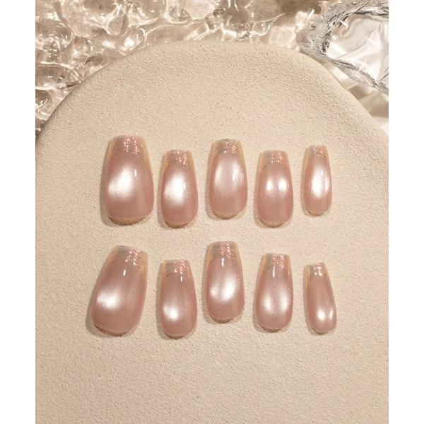 『タイムセール実施中』※このアイテムは返品・交換対象外商品です。コスメ商品ZOZO問い合わせ番号:103508271ショップ:Anail，エーネイルブランド:Anail，エーネイル商品名:水光ネイルピンクマグネットオーロラストーンラメオーバ...