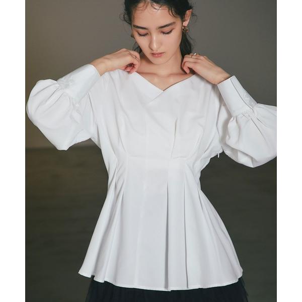 ZOZO問い合わせ番号:103508274ショップ:tocco closet／&amp;. NOSTALGIA，トッコ　クローゼット　／　アンドドットノスタルジアブランド:ARVELLIA，アルベリア商品名:FLARE HEM PLEATE...