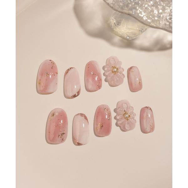 『タイムセール実施中』※このアイテムは返品・交換対象外商品です。コスメ商品ZOZO問い合わせ番号:103508283ショップ:Anail，エーネイルブランド:Anail，エーネイル商品名:水光ネイルシアーピンクブロッサムニュアンスオーバルネ...