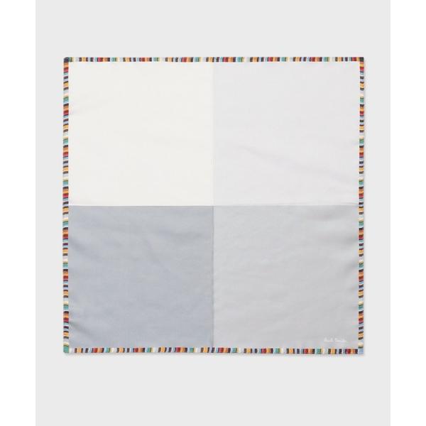 ZOZO問い合わせ番号:103509116ショップ:Paul Smith，ポール・スミスブランド:Paul Smith，ポールスミス商品名:ブロッキングシグネチャートリム ポケットチーフ【250381 CHIF】カテゴリ:フォーマルスーツ/...