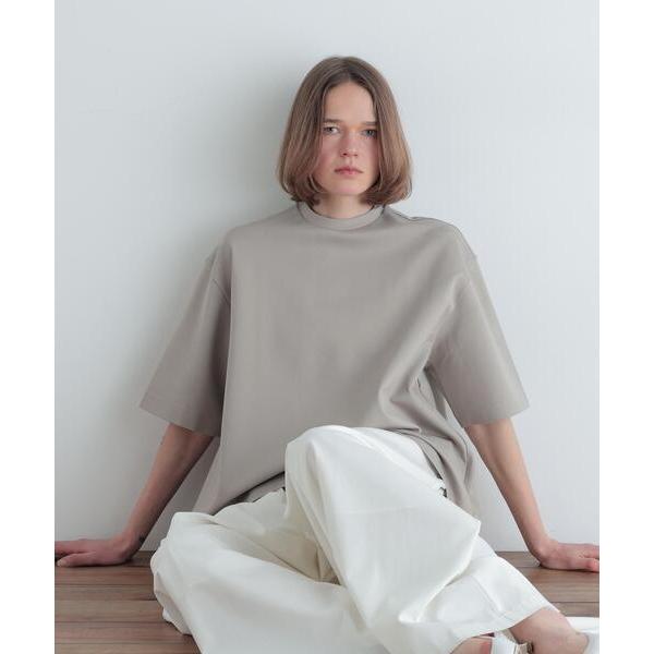 ZOZO問い合わせ番号:103509197ショップ:LE PHIL，ル フィルブランド:LE PHIL，ルフィル商品名:◆ハイネックBIG Tシャツカテゴリ:トップス>Tシャツ/カットソーブランド品番:534-6160044素材:レー...