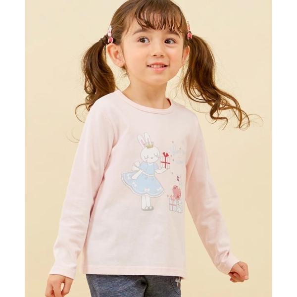 ZOZO問い合わせ番号:103509228ショップ:KP，ケーピーブランド:KP，ケーピー商品名:【GOOD PRICE】 mimiちゃんプリント 長袖Tシャツカテゴリ:トップス>Tシャツ/カットソーブランド品番:2161201素材:...