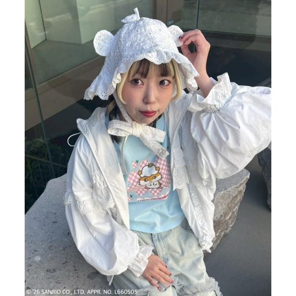 ZOZO問い合わせ番号:103509283ショップ:Candy Stripper，キャンディストリッパーブランド:Candy Stripper，キャンディストリッパー商品名:【COROCOROKURIRIN】FLOWER LACE HATカ...