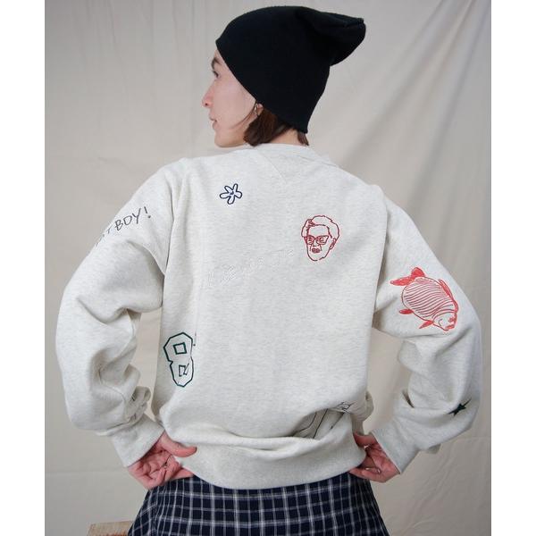 参考価格：8，690円発売時期：2025年09月コンディション：B（目立つ使用感なし）使用感が少ない、または気にならないアイテム全体的：汚れ装飾部分：ほつれ参考商品名：HUMAROUS Hand draw スティッチ スウェット参考品番：6...