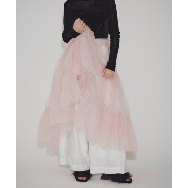 『タイムセール実施中』参考価格：16，500円発売時期：2023年10月コンディション：A（使用感なし）数回使用した程度で使用感が感じられないアイテム参考商品名：Giselle(レイヤードチュールスカート)参考品番：ET78935994【商...