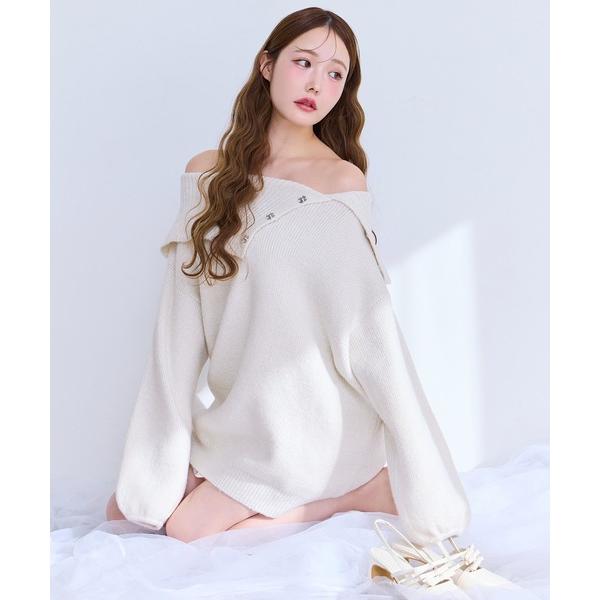 参考価格：7，920円発売時期：2025年01月コンディション：A（使用感なし）数回使用した程度で使用感が感じられないアイテム参考商品名：【juicy colorful knit】オフショルニットミニワンピース参考品番：0151090050...