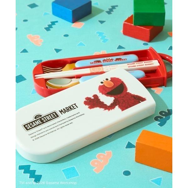 ZOZO問い合わせ番号:103544660ショップ:SESAME STREET MARKET，セサミストリートマーケットブランド:SESAME STREET，セサミストリート商品名:【KIDS】カトラリーセット（ELMO）カテゴリ:食器/キ...