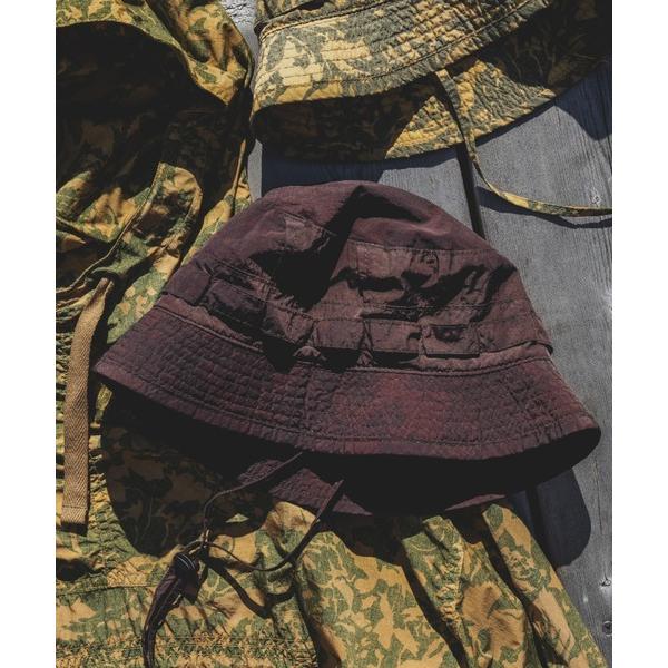 ZOZO問い合わせ番号:103545146ショップ:BEAMS MEN，ビームス メンブランド:BEAMS PLUS，ビームスプラス商品名:Jungle Hat 2 Nylon Camo Print Garment Dyeカテゴリ:帽子&g...