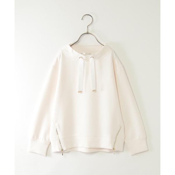 ZOZO問い合わせ番号:103545980ショップ:ikka LOUNGE，イッカラウンジブランド:ikka，イッカ商品名:【親子コーデ】カノコダンボールサイドジップスピンドルプルオーバー（120~160cm）カテゴリ:トップス>スウ...