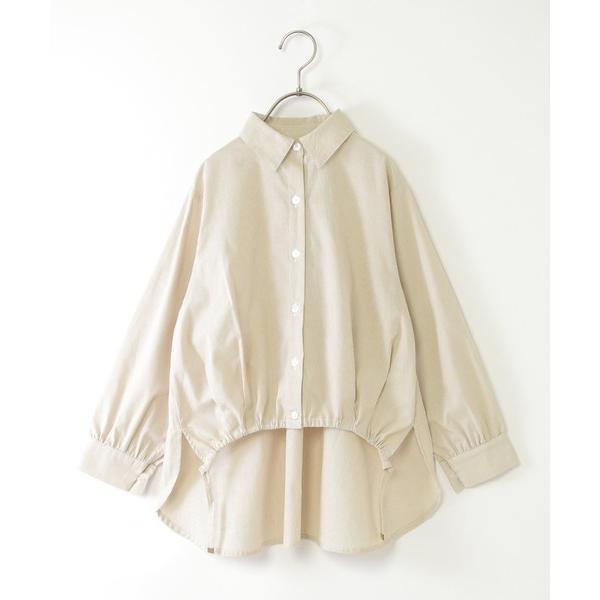 ZOZO問い合わせ番号:103546001ショップ:ikka LOUNGE，イッカラウンジブランド:ikka，イッカ商品名:【親子コーデ】ドロストロングテールシャツ（120~160cm）カテゴリ:トップス>シャツ/ブラウスブランド品番...