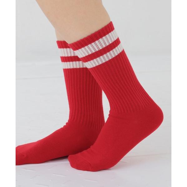 ※このアイテムは返品・交換対象外商品です。ZOZO問い合わせ番号:103546133ショップ:Honeys，ハニーズブランド:Honeys，ハニーズ，COLZA，コルザ商品名:ライン入りハイクルー丈ソックスカテゴリ:レッグウェア>ソッ...