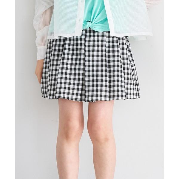 ZOZO問い合わせ番号:103546539ショップ:coca，コカブランド:coca（coca），コカ商品名:キッズ　ギンガムチェックプリーツスカートカテゴリ:スカート>スカートブランド品番:26-251021201-13素材:表地:...
