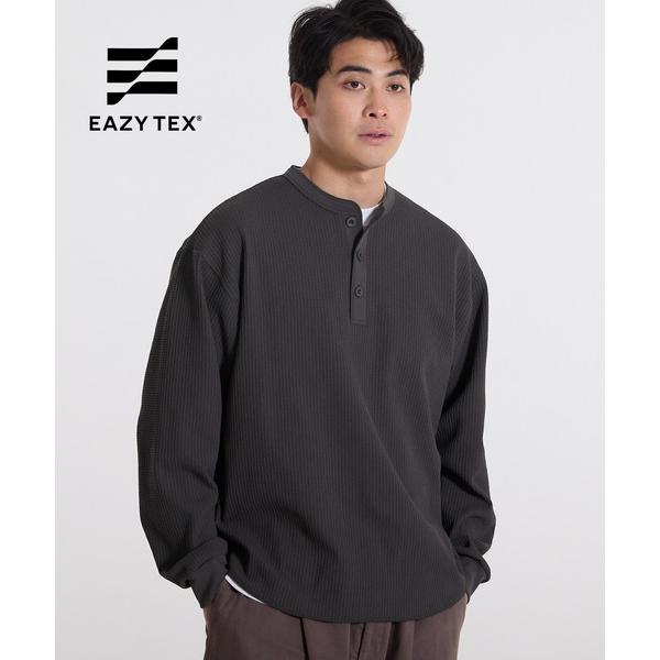 ZOZO問い合わせ番号:103546544ショップ:coca，コカブランド:coca（coca），コカ商品名:EAZY TEXワッフルラウンドヘンリーネックロンTカテゴリ:トップス>Tシャツ/カットソーブランド品番:26-251024...