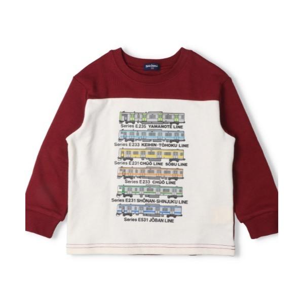 ZOZO問い合わせ番号:103546654ショップ:こどもの森e-shop，コドモノモリイーショップブランド:moujonjon，ムージョンジョン商品名:【WEB限定】JR在来線電車裏毛トレーナーカテゴリ:トップス>スウェットブランド...