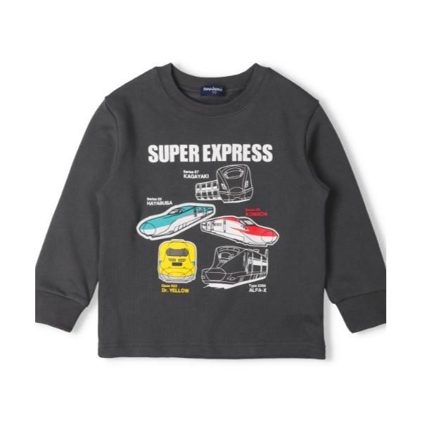 ZOZO問い合わせ番号:103546656ショップ:こどもの森e-shop，コドモノモリイーショップブランド:moujonjon，ムージョンジョン商品名:【WEB限定】JR新幹線電車裏毛トレーナーカテゴリ:トップス>スウェットブランド...