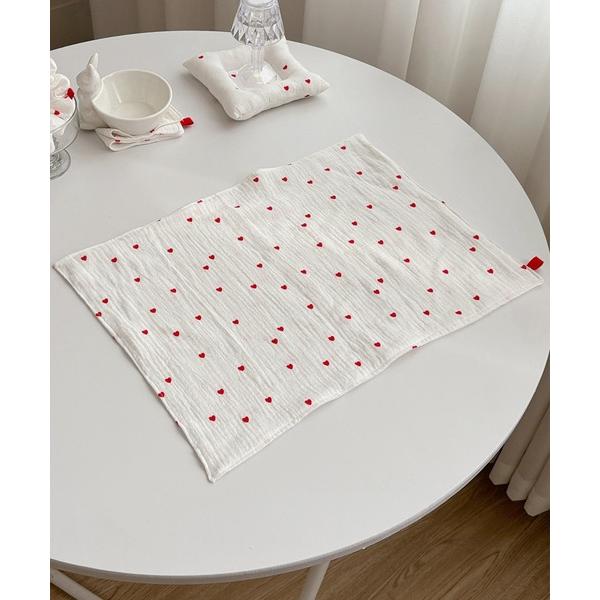 ZOZO問い合わせ番号:103547144ショップ:perky room，パーキールームブランド:IRADOWL，アイラドール，perky room，パーキールーム商品名:ミニハート柄ランチョンマットカテゴリ:食器/キッチン>ランチョ...