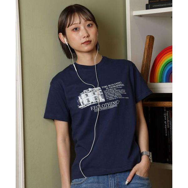 『タイムセール実施中』ZOZO問い合わせ番号:103547927ショップ:FFEIN，フェインブランド:FFEIN，フェイン商品名:【FFEIN（フェイン）】メッセージロゴショート丈Tシャツ / Tシャツ クルーネック 半袖 刺繍 花柄 【...