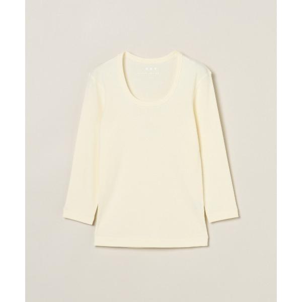 ZOZO問い合わせ番号:103547973ショップ:three dots，スリードッツブランド:three dots，スリードッツ商品名:ジェシカ 七分袖カテゴリ:トップス>Tシャツ/カットソーブランド品番:AG4S041Y(26SS...